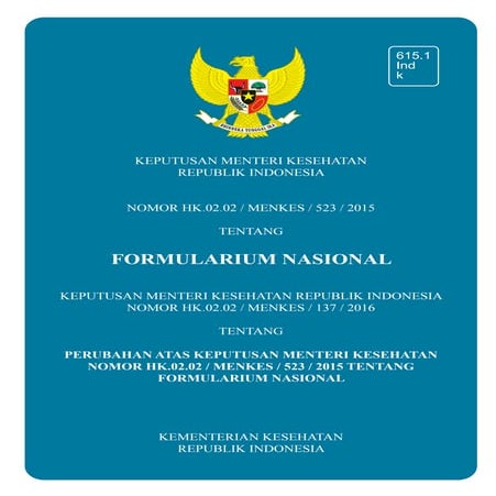 Formularium nasional 2016 | PDF