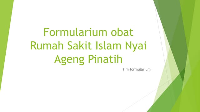 kepatuhan penggunaan FORMULARIUM Rumah SAkit.pptx