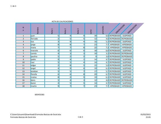 Formulas Basicas De Excel Pdf5