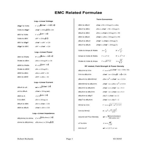 Formulas2 | PDF
