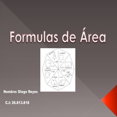 Formulas de areas | PDF