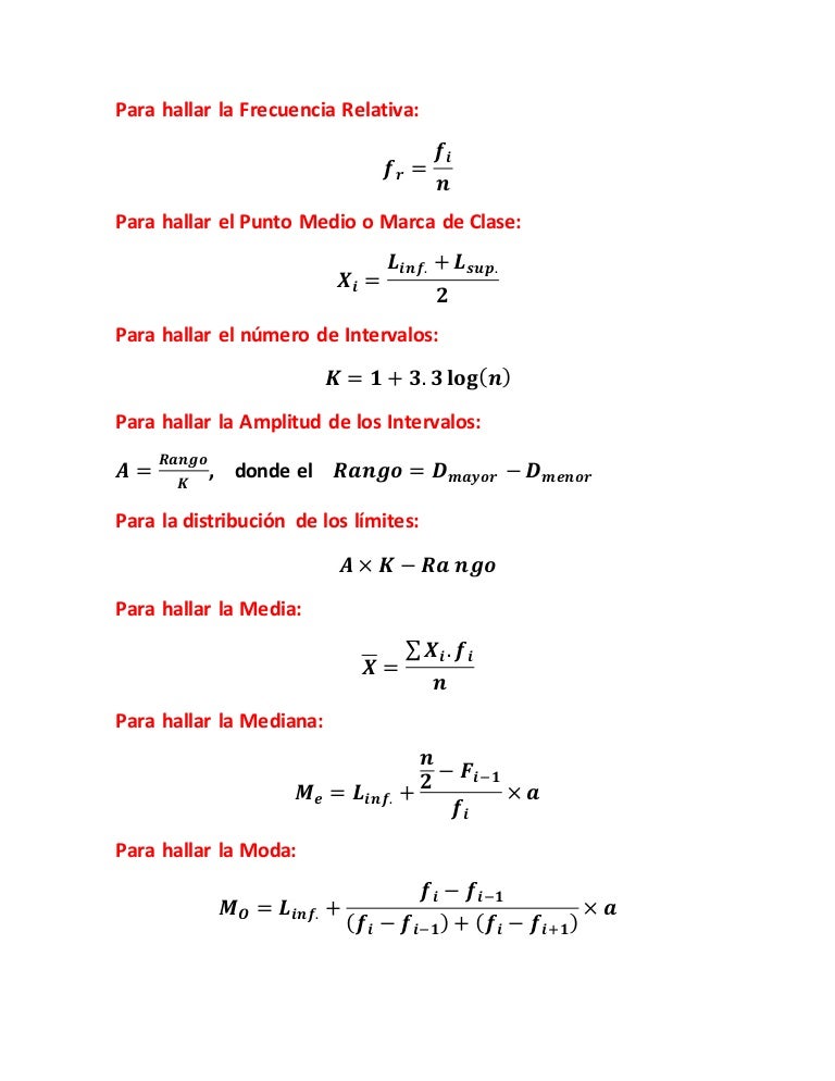 Frmulas Para Calcular La Probabilidad Condicional