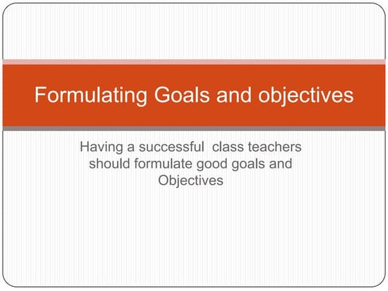 Aims, goals and objective purpose in curriculum development | PPTX ...