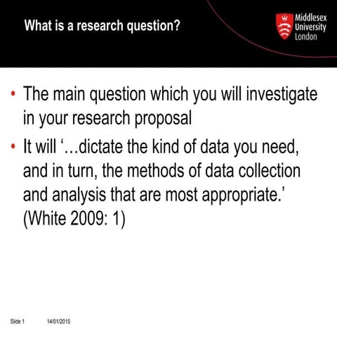 AEE 3: Formulating research questions | PPT