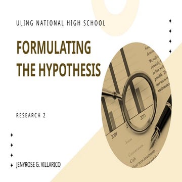 Research 2 Formulating the Hypothesis.pptx