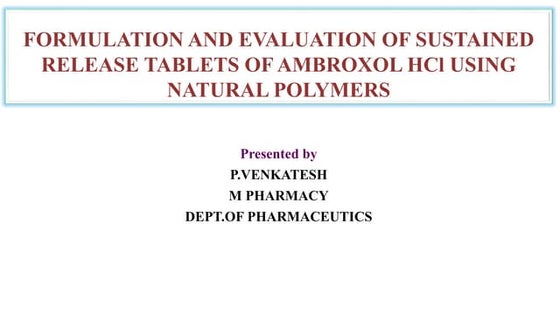 Controlled and sustained release dosage form/CONTROLLED RELEASE DOSAGE ...