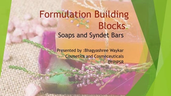 Soap manufacturing process | PPTX
