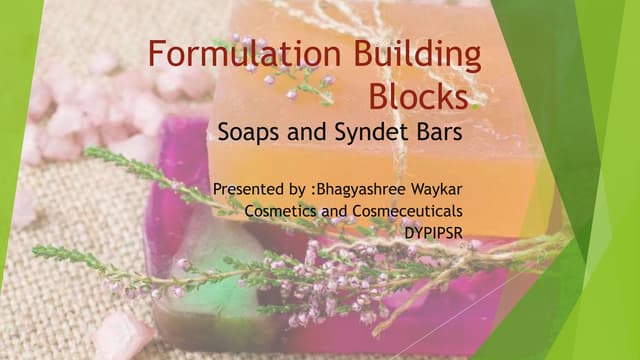 Soap manufacturing process | PPTX