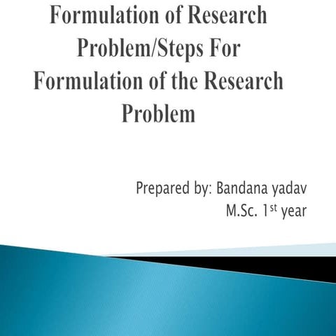 Formulation of research problem [Autosaved].pptx