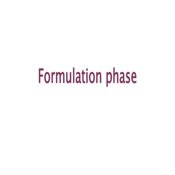 NUP Formulation phase | PPTX | Political Issues & policy | Politics
