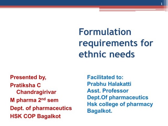 Sr or cr formulations | PPTX | Pharmaceutical Drugs | Medical Health