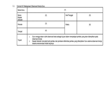 FORMULIR B. Observasi pembelajaran lengkap.docx