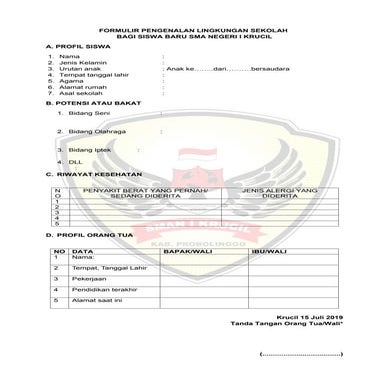 FORMULIR PENGENALAN LINGKUNGAN SEKOLAH.docx