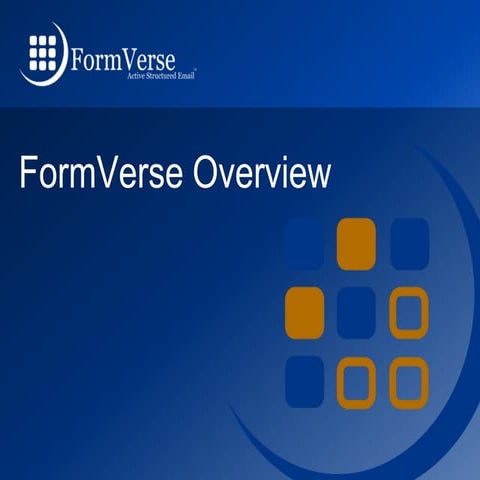 Form verse sales slide deck | PPTX