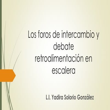 Reglas para foros de discusión | PDF