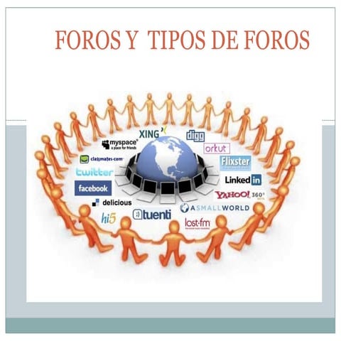 Foros y tipos de foros grado 11 | PPTX