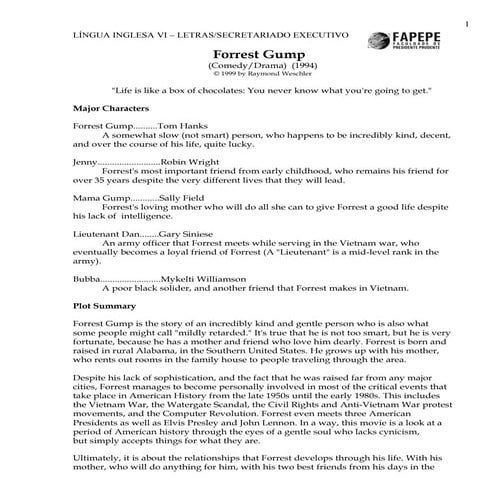 Forrest Gump | DOC
