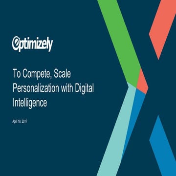 To Compete, Scale Personalization with Digital Intelligence | PPTX