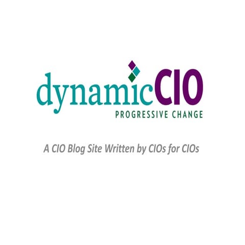 Dynamic CIO | PPTX