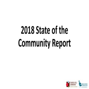 2018 State of the Community Report Presentation | PDF