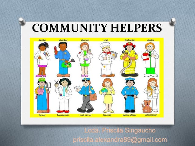 Community Helpers Power Point | PPT