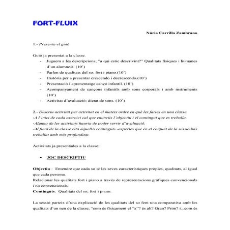 Fort Fluix | PDF
