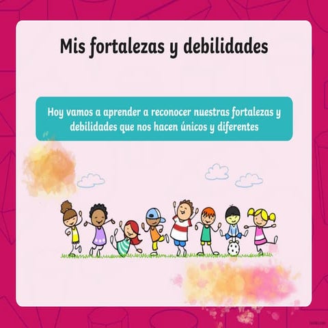 Fortalezas y debilidades | PPTX