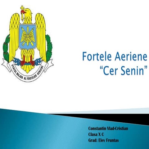 Fortele aeriene | PPTX