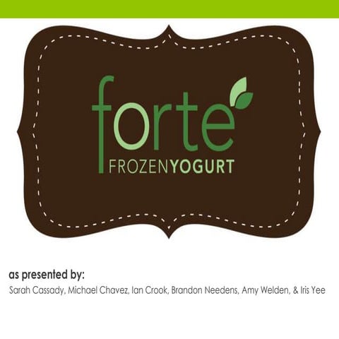 Forte presentation | PPTX