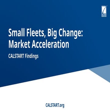 Small Fleets, Big Change: Market Acceleration by Niki Okuk | PPTX