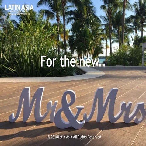 For the new MR & MRS | PPTX