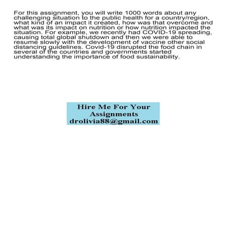 For this assignment you will write 1000 words about any cha.pdf