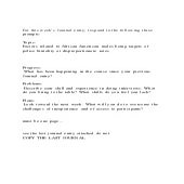 For this week’s Journal entry, respond to the following three pr | DOCX