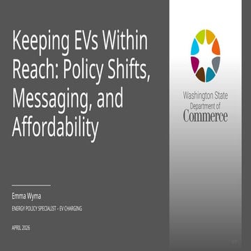 Keeping Electric Vehicles Affordable: Policy, Messaging, and Incentives ...