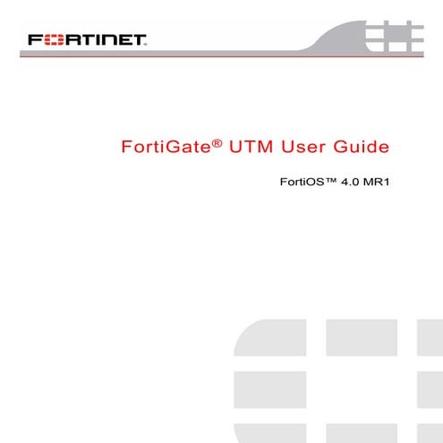 Fortinet FortiOS 5 Presentation | PPT