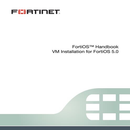 Fortigate vm-install-50 | PDF