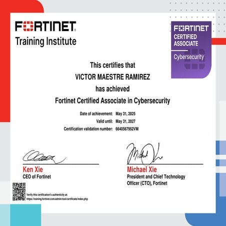 Fortinet Certified Associate in Cybersecurity | PDF