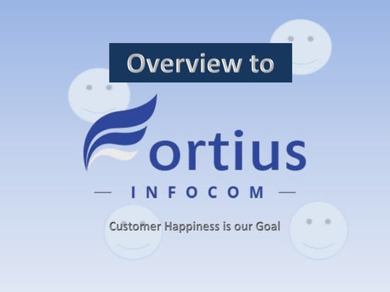 Introduction of Fortius Infocom | PPT