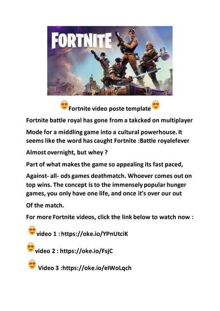 Fortnite | PDF