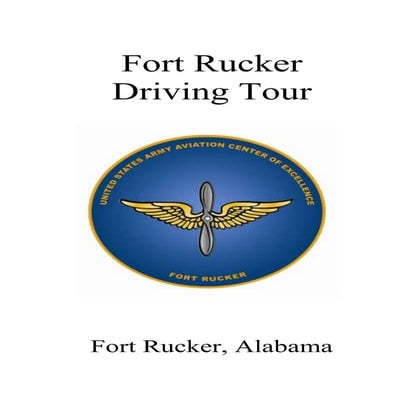 Fort rucker driving tour (2010) | PDF
