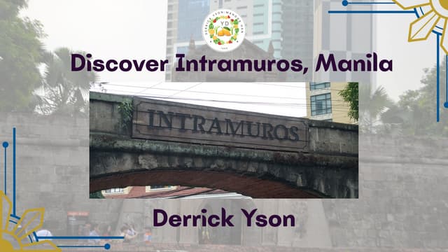 Intramuros_Main Map intramuros manila phillipines | PDF