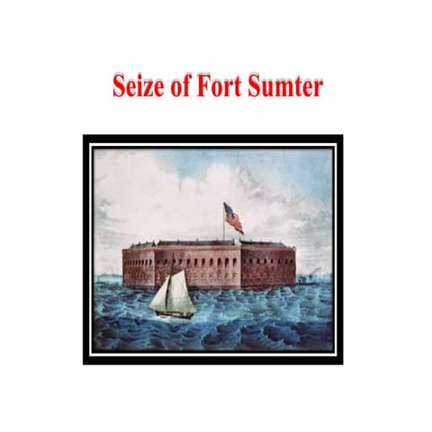 Fort sumter powerpoint | PPTX
