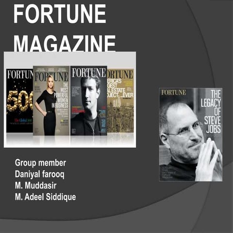 Fortune magazine | PPTX