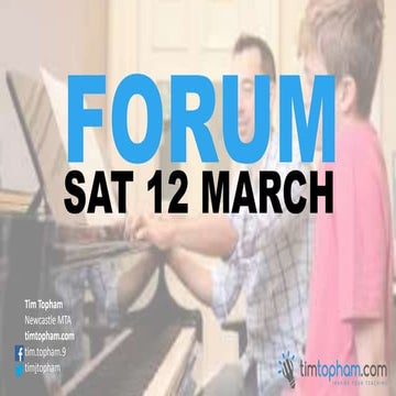 Session 3: Forum | PPTX | Music | Entertainment