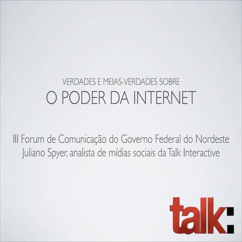 O Poder Da Internet | PPS