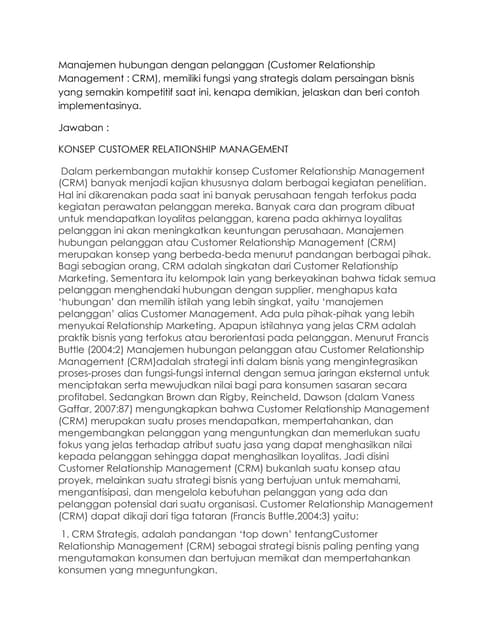 Bab 10 membangun hubungan dengan pelanggan | PPT