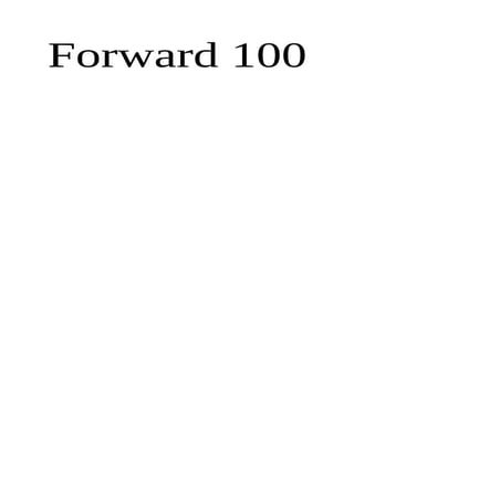 Forward 100 | PDF
