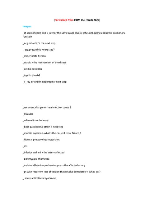 UWSA 1 2021 For USMLE Step 1 Exam | PDF