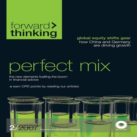 Forward Thinking 2 07 Magazine | PDF | Financial Industry | Industries