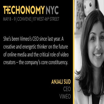 Techonomy NYC Speakers | PPT